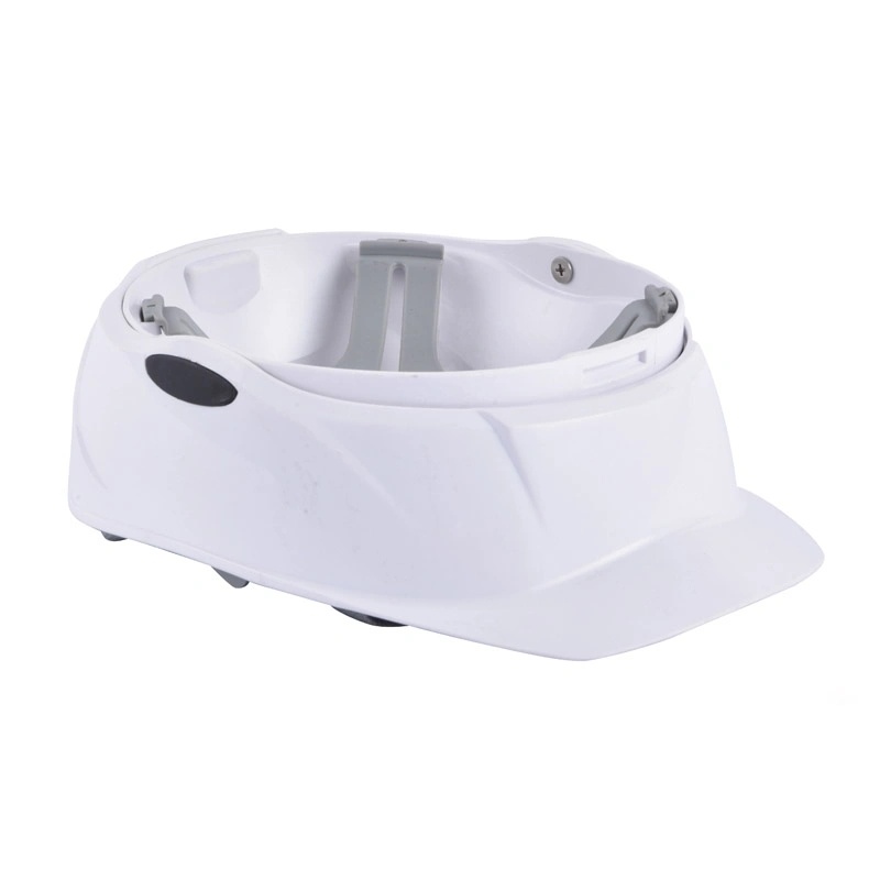 Fold-up safety helmet