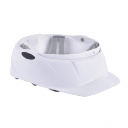 Fold-up safety helmet